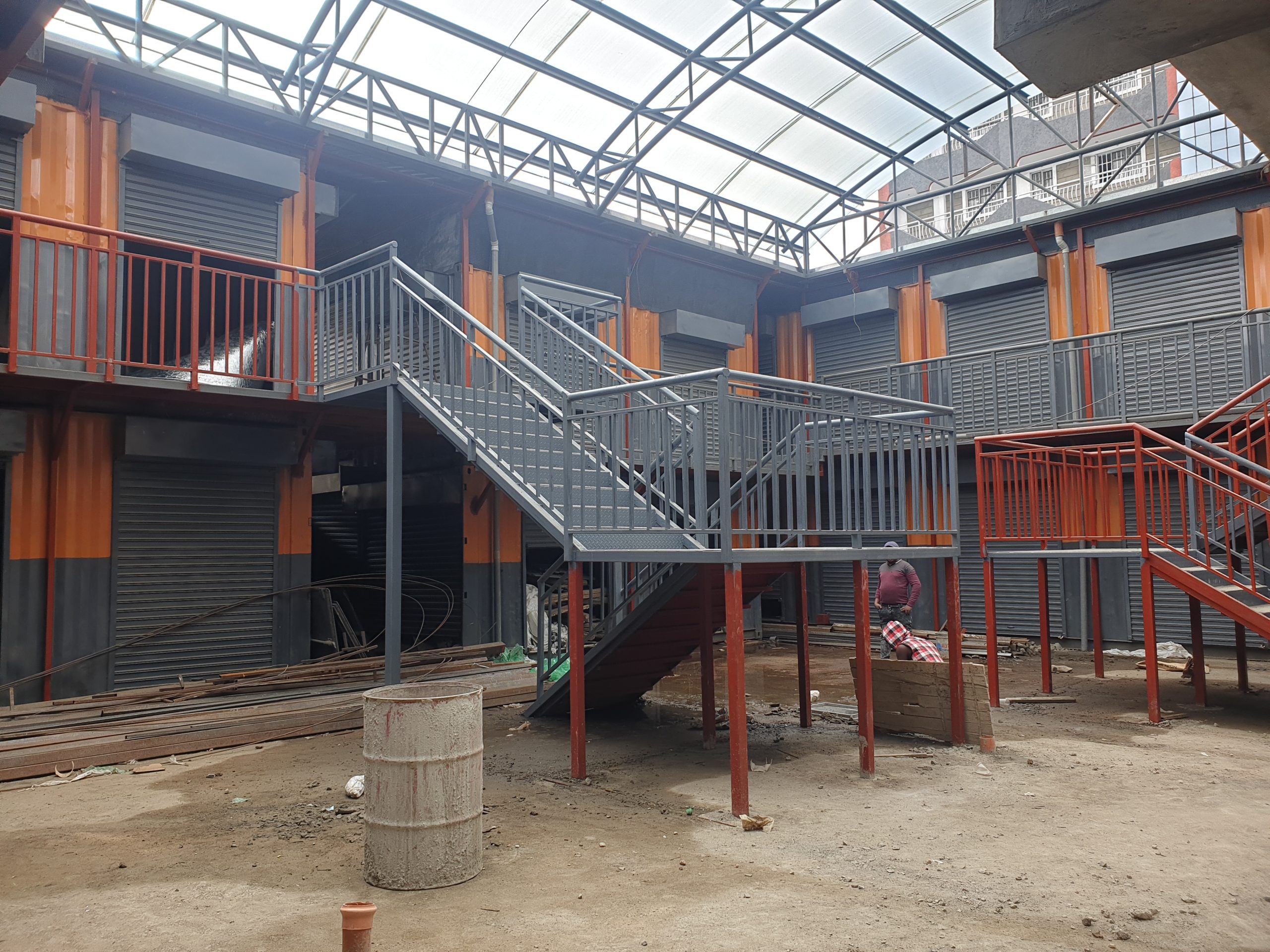 Commercial Container Stalls - Containers Fabrication Kenya